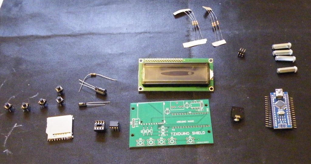 How to build the TZXDuino Shield from Zaxon - Spectrum for Everyone