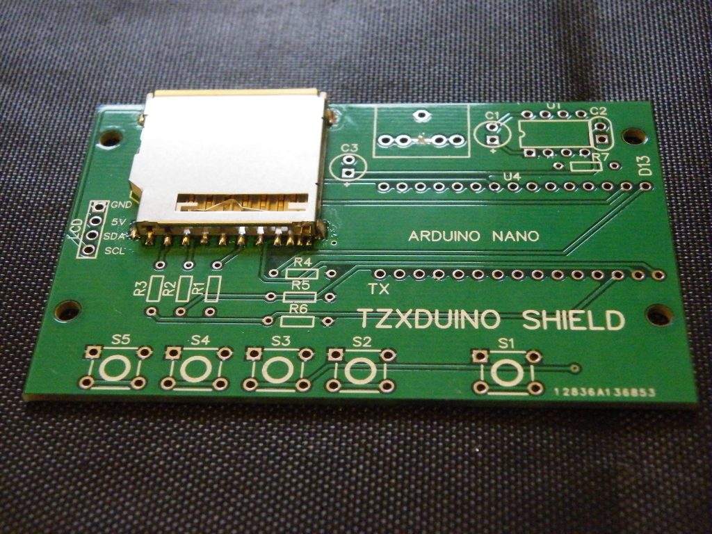 How to build the TZXDuino Shield from Zaxon - Spectrum for Everyone